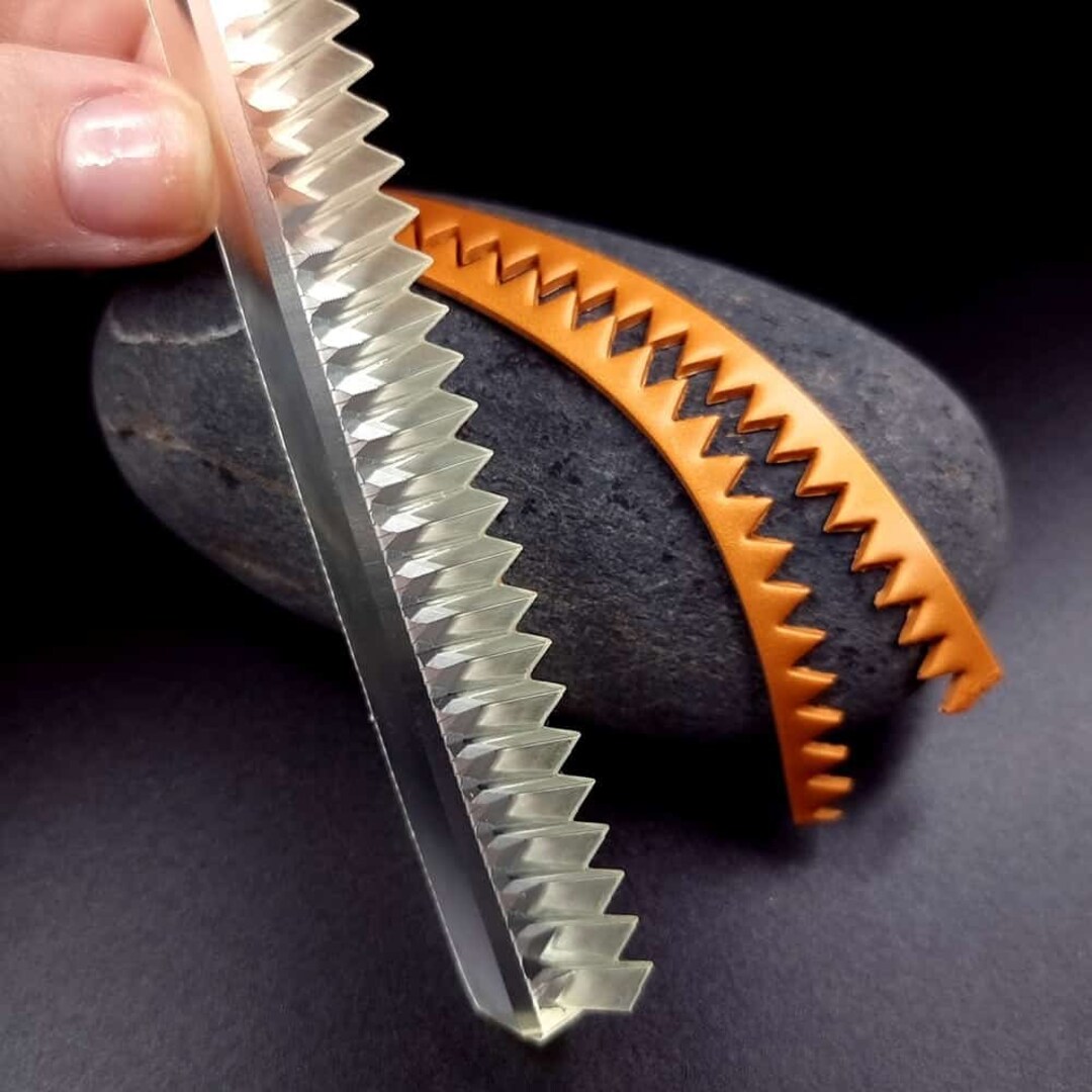 Long Blade - Shark Teeth - Etsy