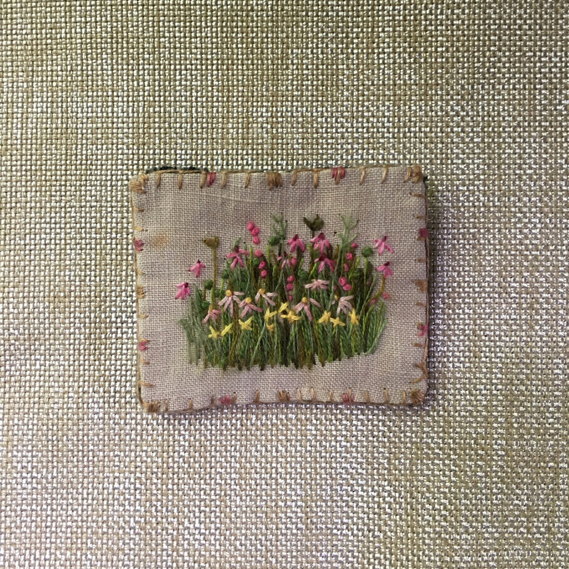 Little Meadow Pin - Original - OOAK - Etsy