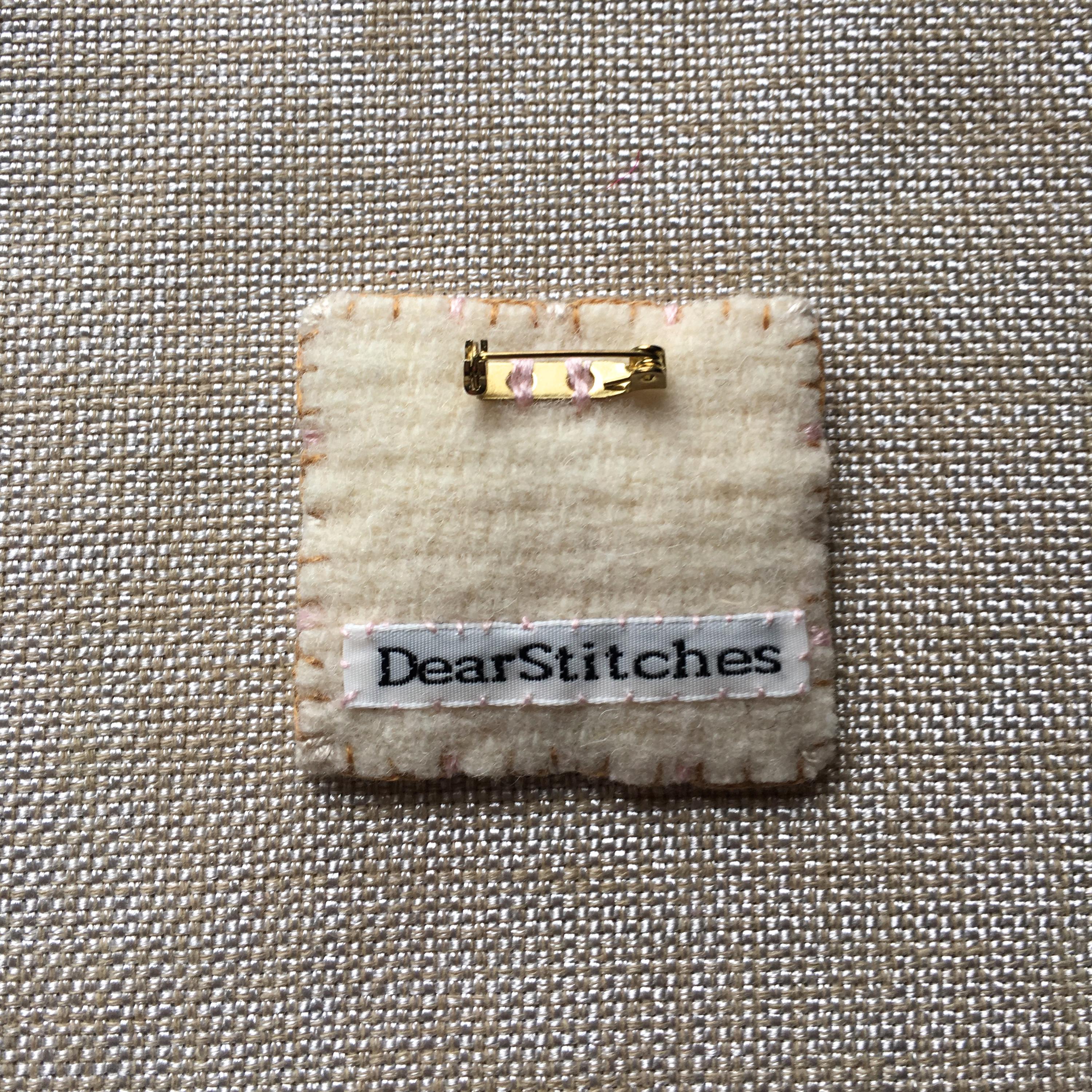 Little Meadow Pin - Original - OOAK - Etsy