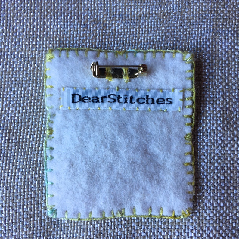 Carrots Pin OOAK Original Embroidery - Etsy