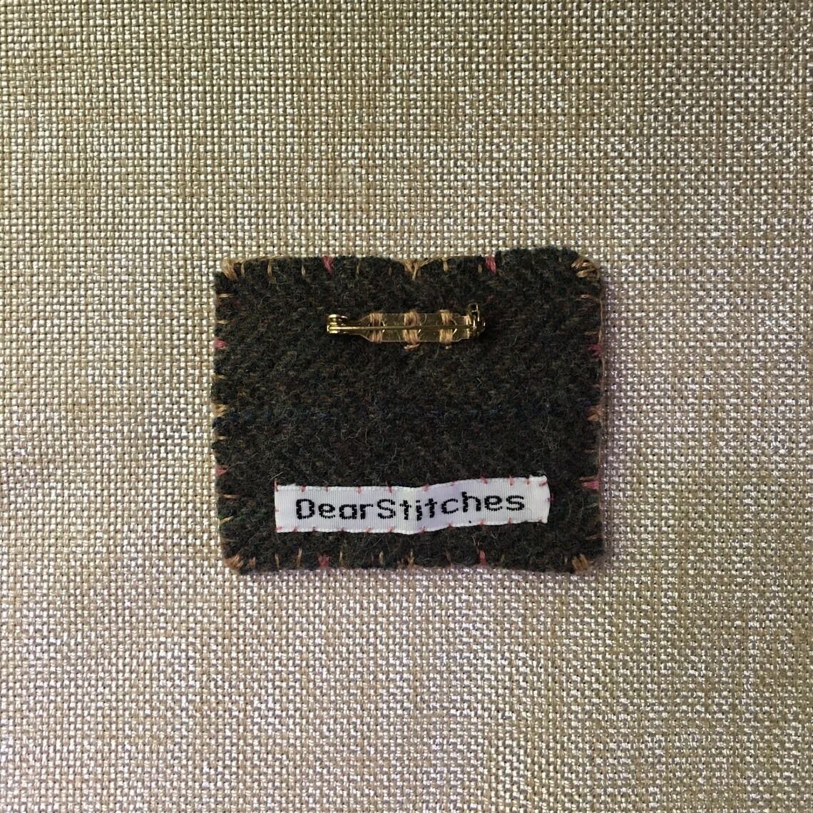 Little Meadow Pin - Original - OOAK - Etsy