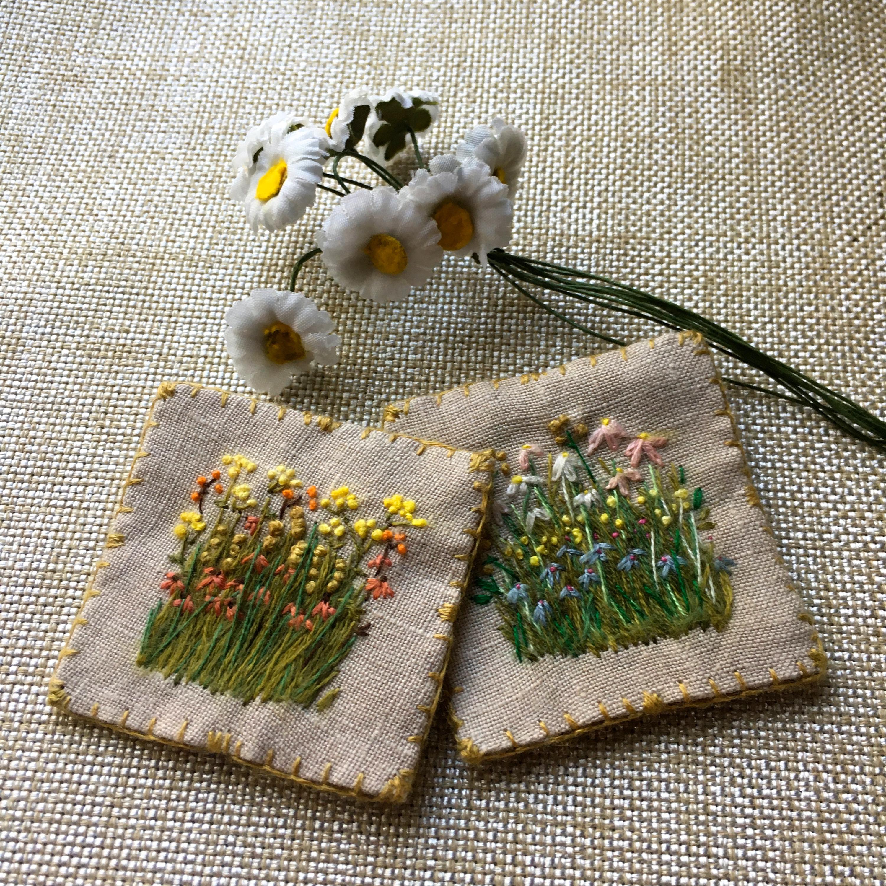 Little Meadow Pin - Original - OOAK - Etsy