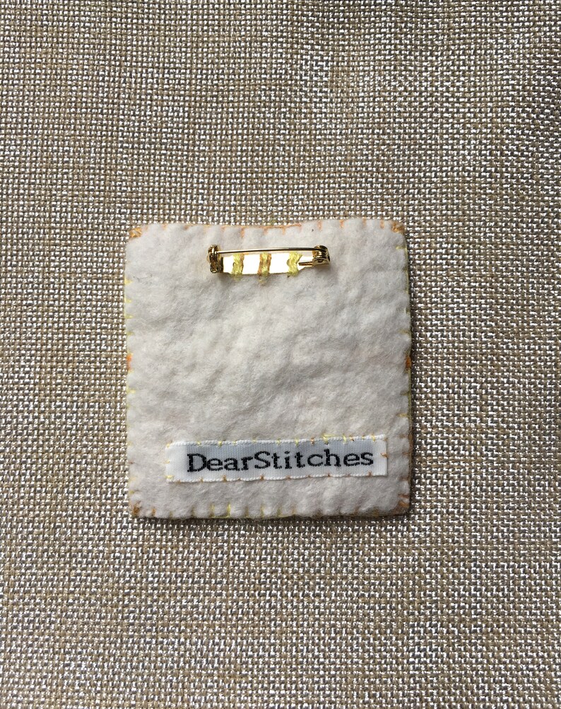 Carrot Bunch Pin - Original - OOAK - Tiny Embroidery - Etsy