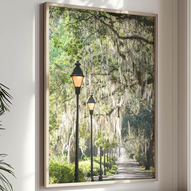 Large Wall Art Savannah - Etsy