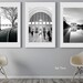 Washington DC Print Set of 3 Black and White Photography | Etsy