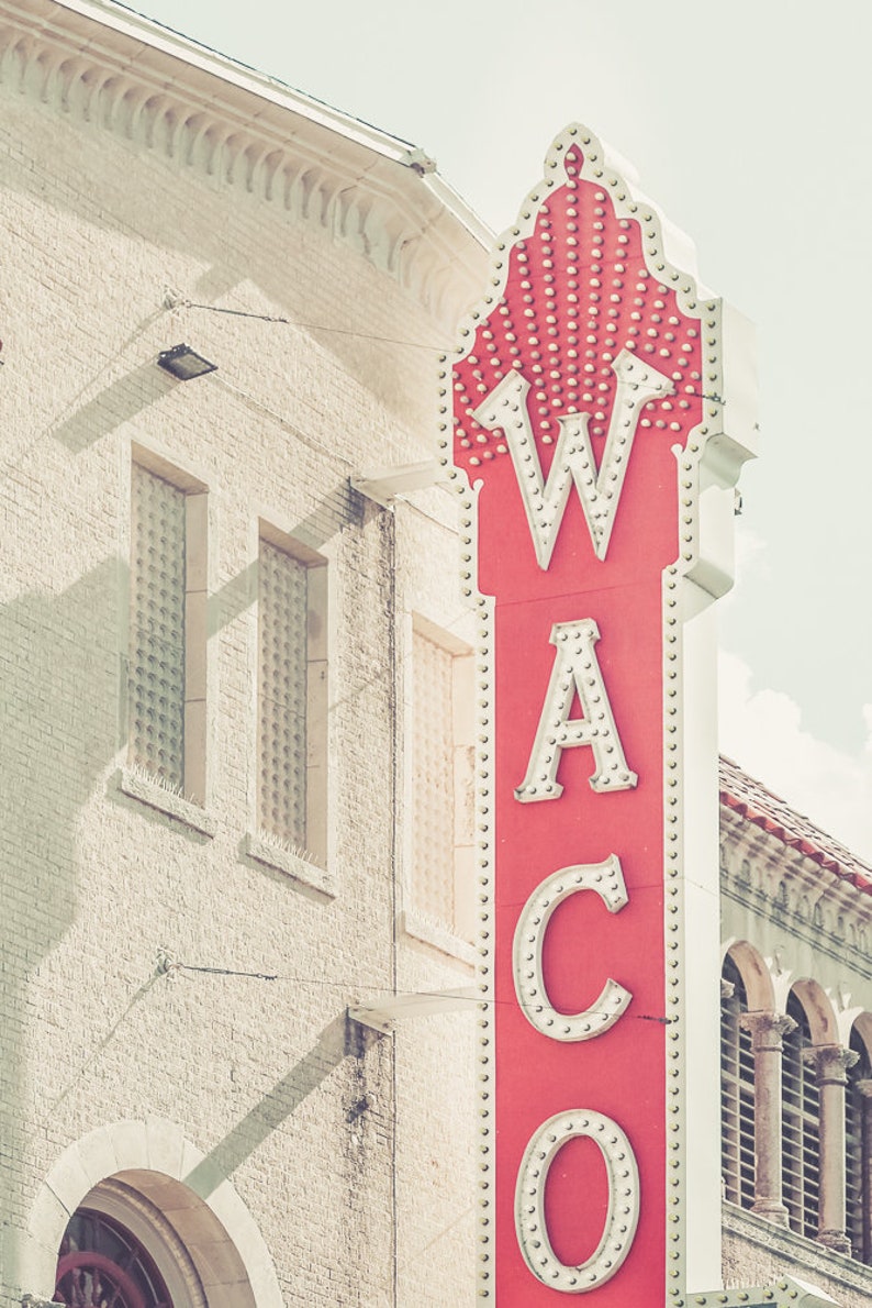 Waco Texas Photography - Unframed | Waco Wall Art, Texas Print Set of 3 ...