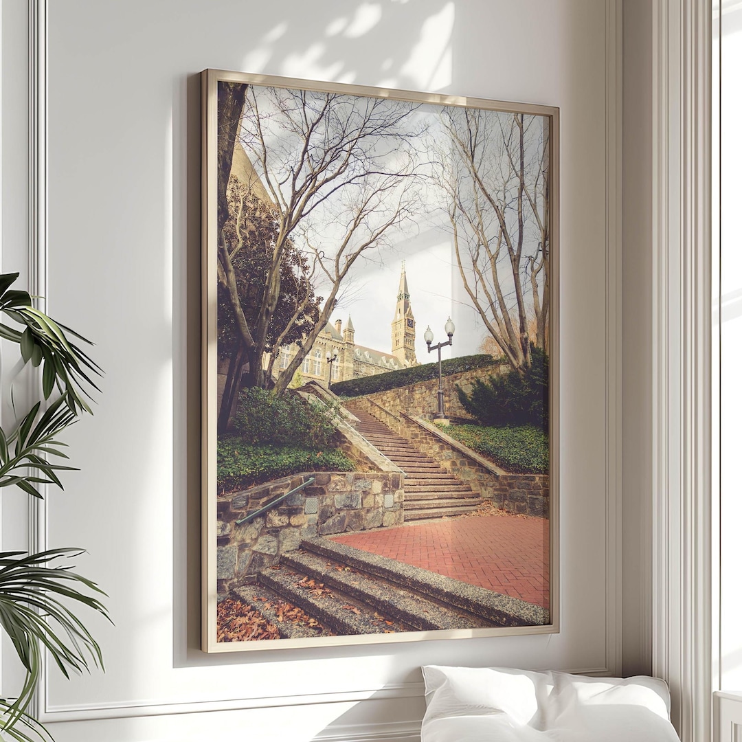 Georgetown Print, Georgetown University Art | Photography - Unframed ...