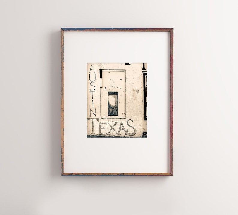 Austin Photography, Austin Texas Print, Austin Sign, Austin ...