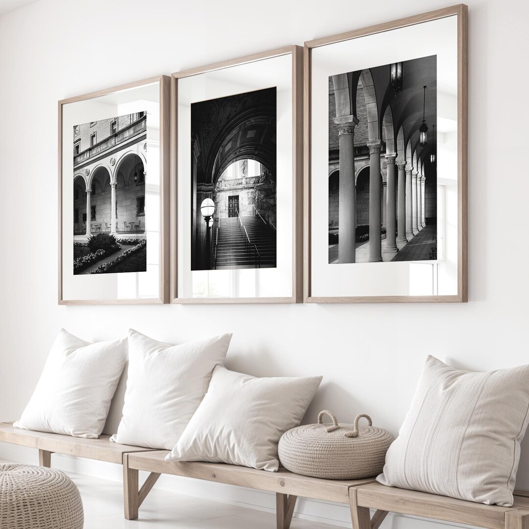 Boston Photography - Unframed | Boston Public Library Art, Black and ...