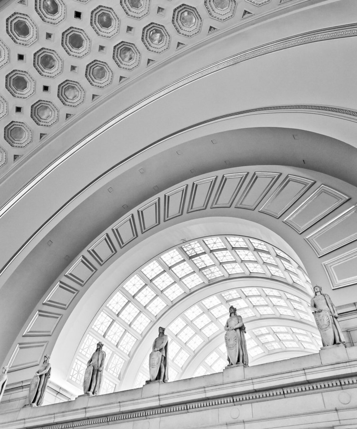 Washington DC Photography Set of 3 Black and White Art Print - Etsy