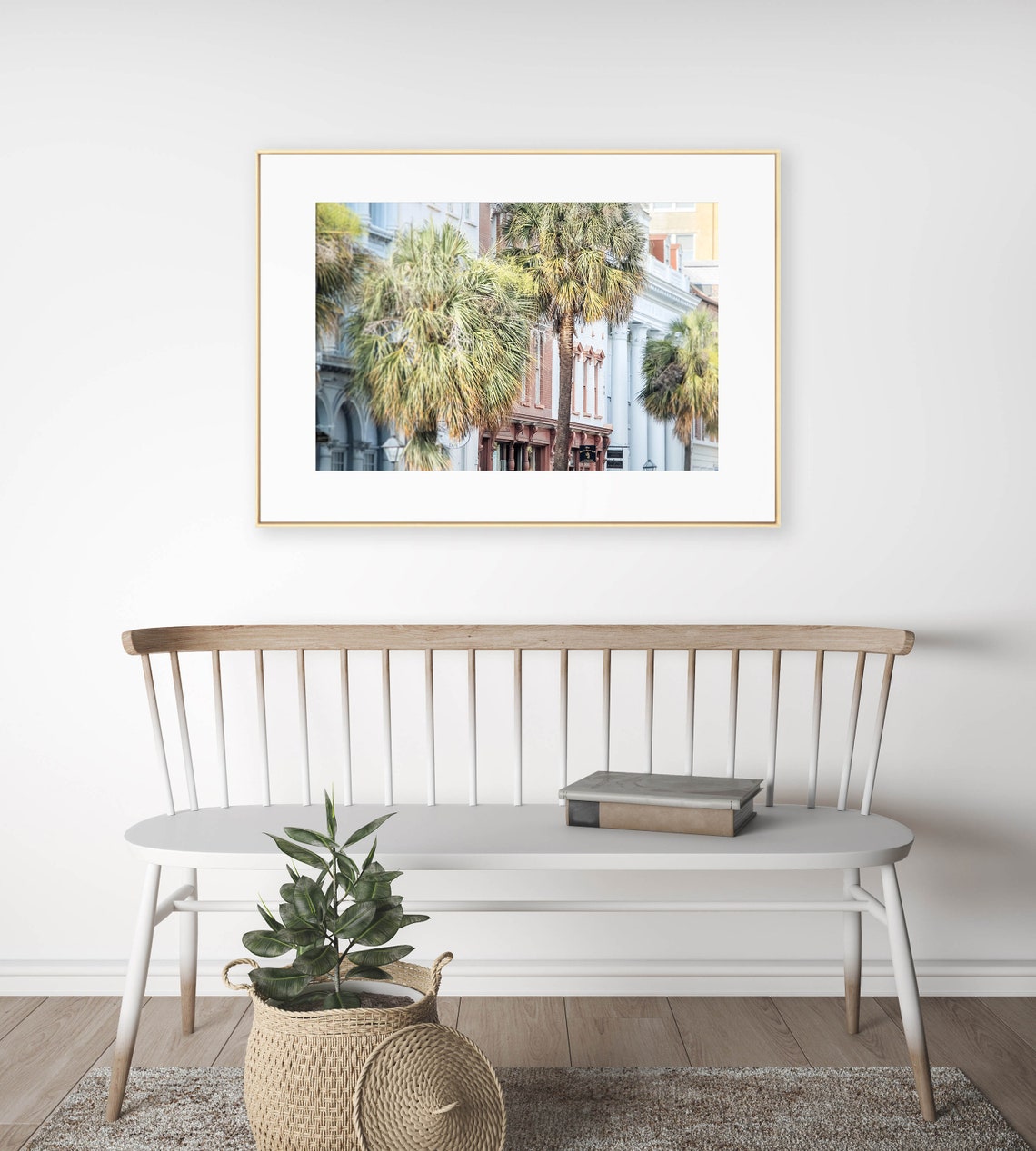 Charleston Art Downtown Charleston Print Unframed Southern - Etsy