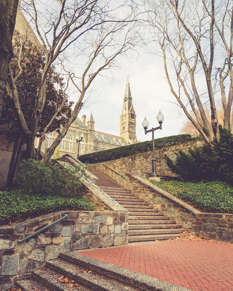 Georgetown Print, Georgetown University Art | Photography - Unframed ...