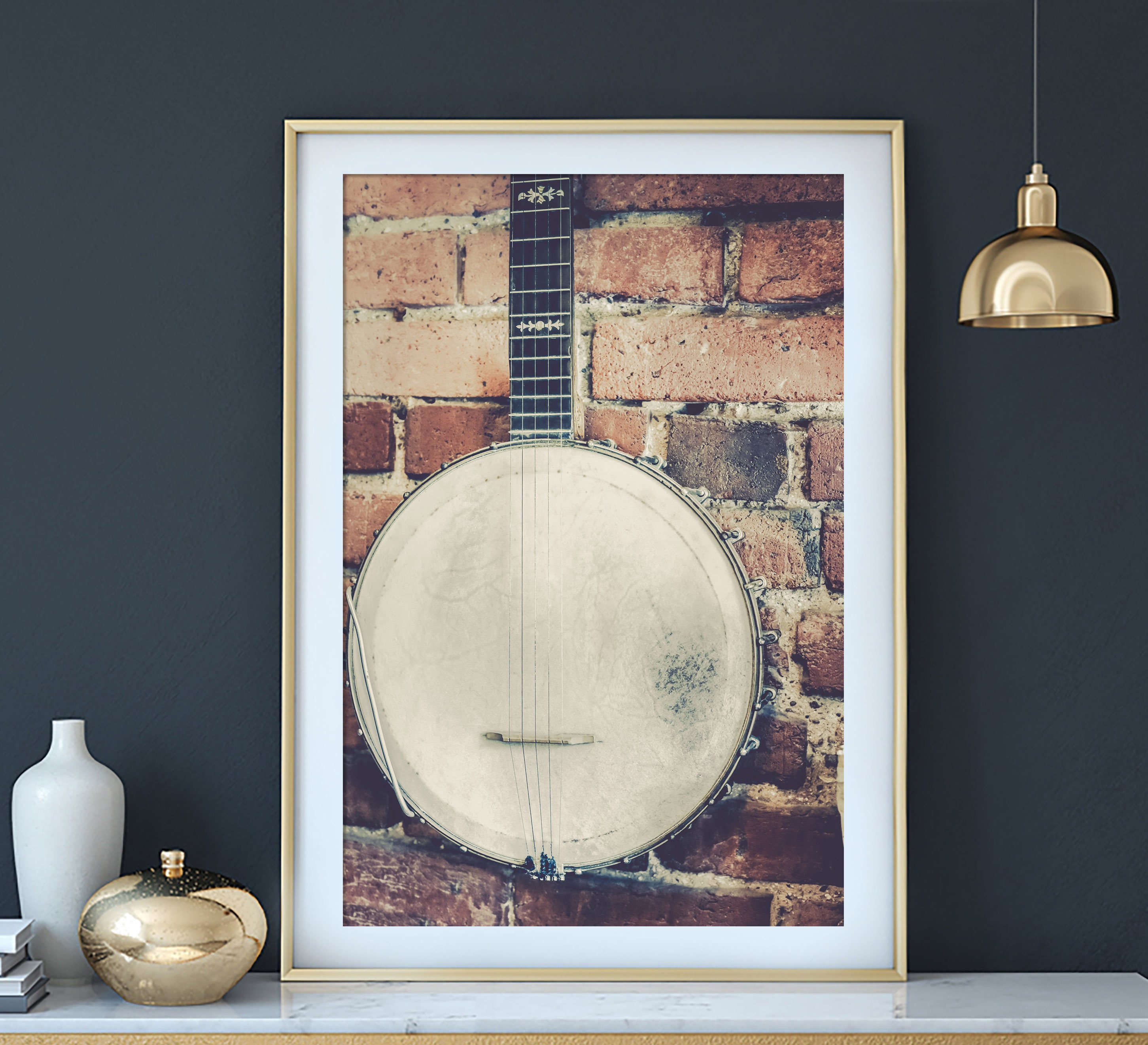 Vintage Banjo Art