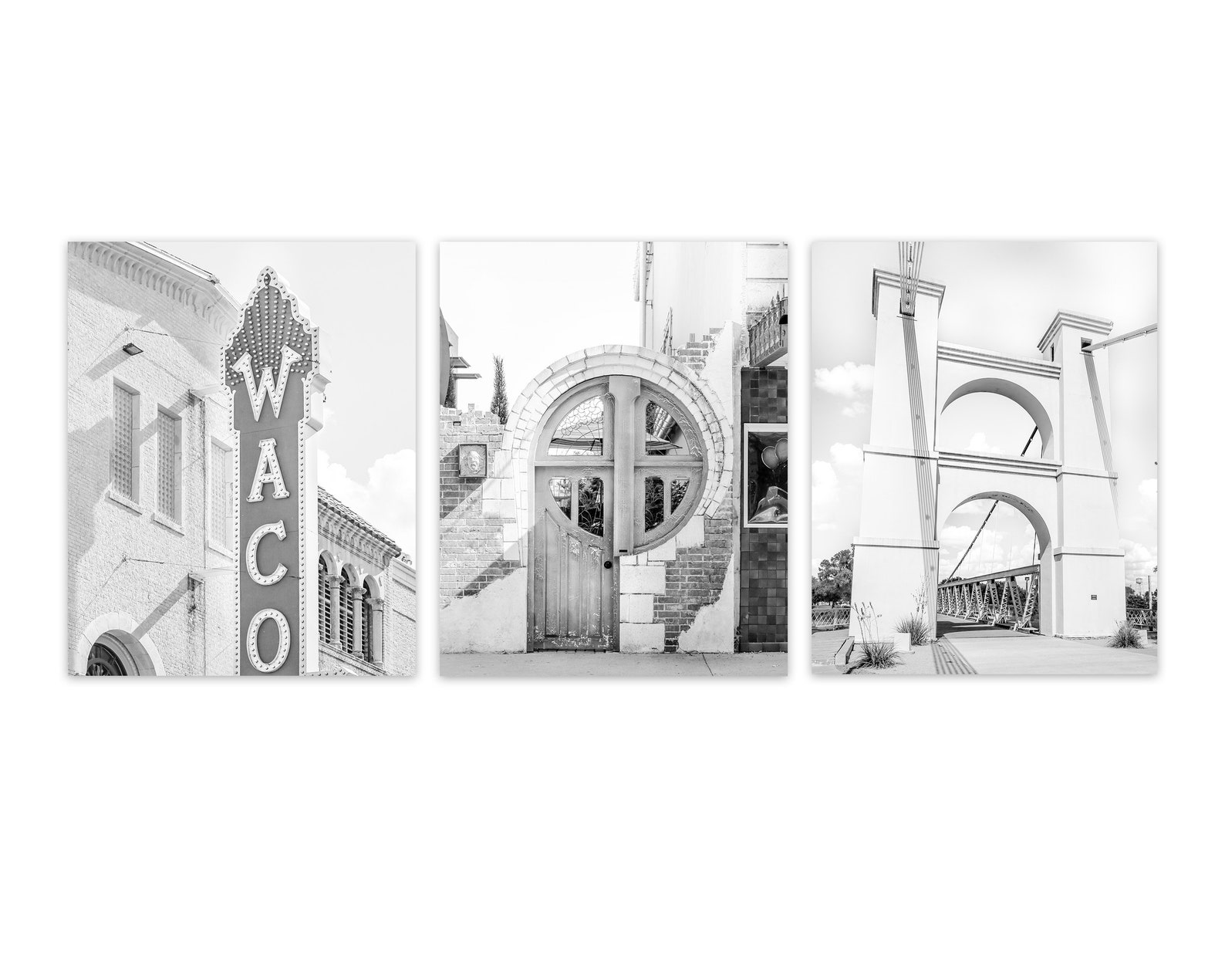 Waco Texas Photography Unframed Waco Wall Art Texas Print | Etsy