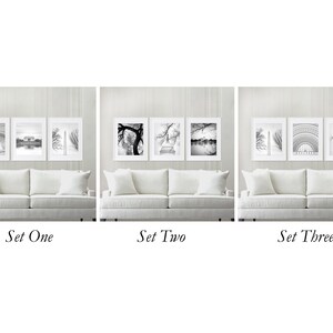 Washington DC Photography Set of 3, Black and White Art Print Set ...