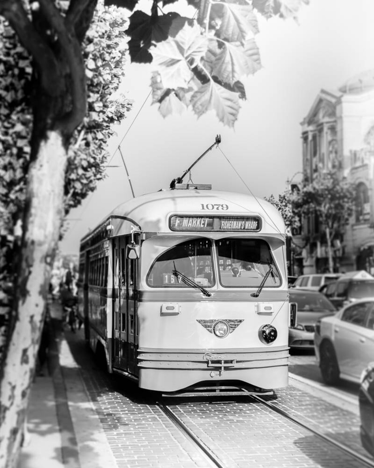 San Francisco Photography Vintage Cable Car Art Travel | Etsy
