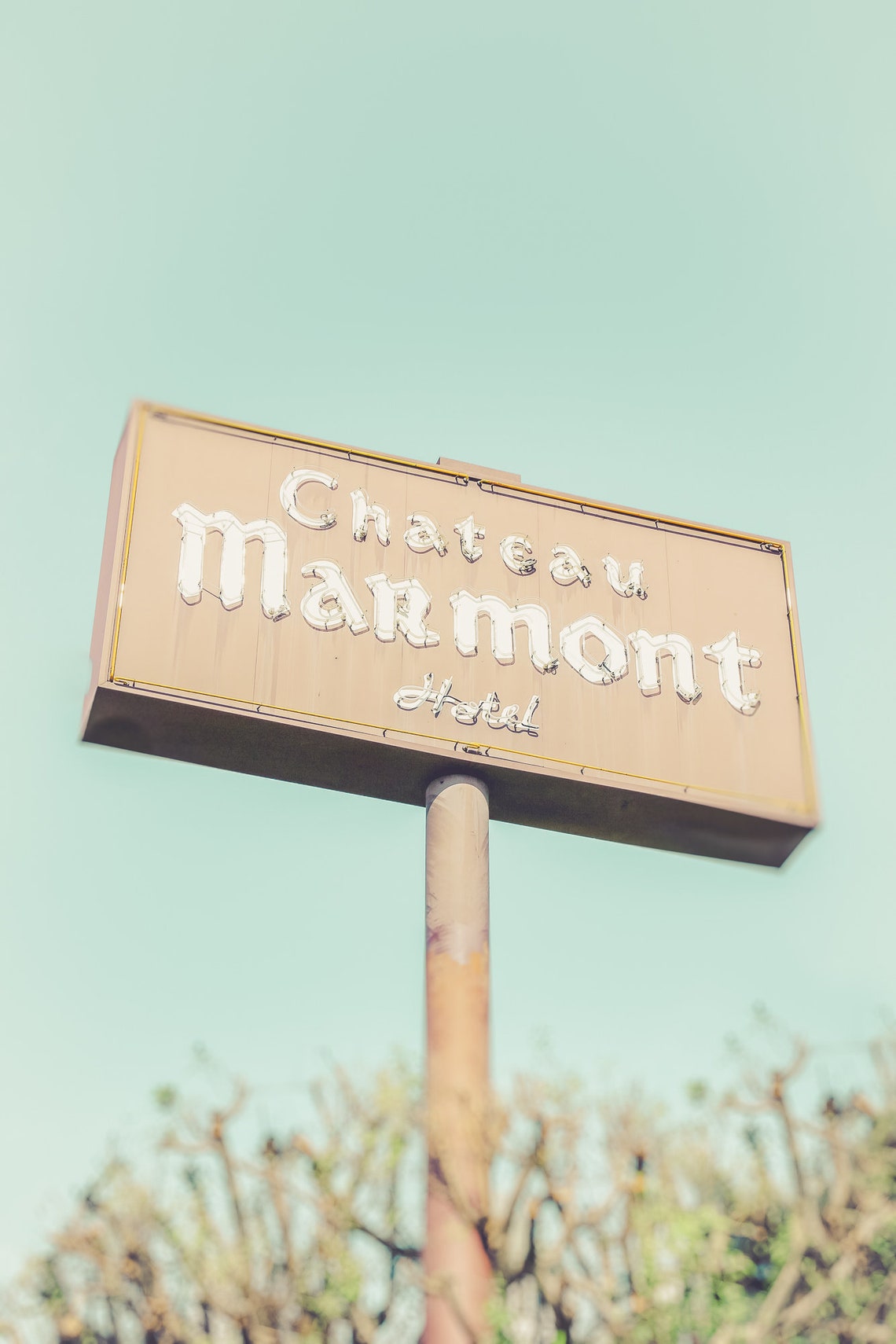 Chateau Marmont Sign Print Los Angeles Photography Art - Etsy