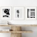 Music Art, Set of 3 Music Prints, Black and White Photography, Guitar ...