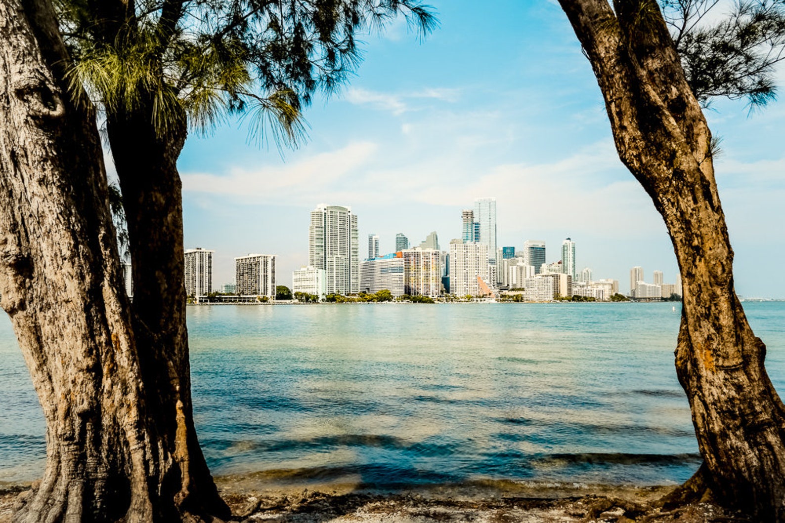 Miami Photography, Miami Skyline, Miami Beach Art, Florida Print, Miami ...