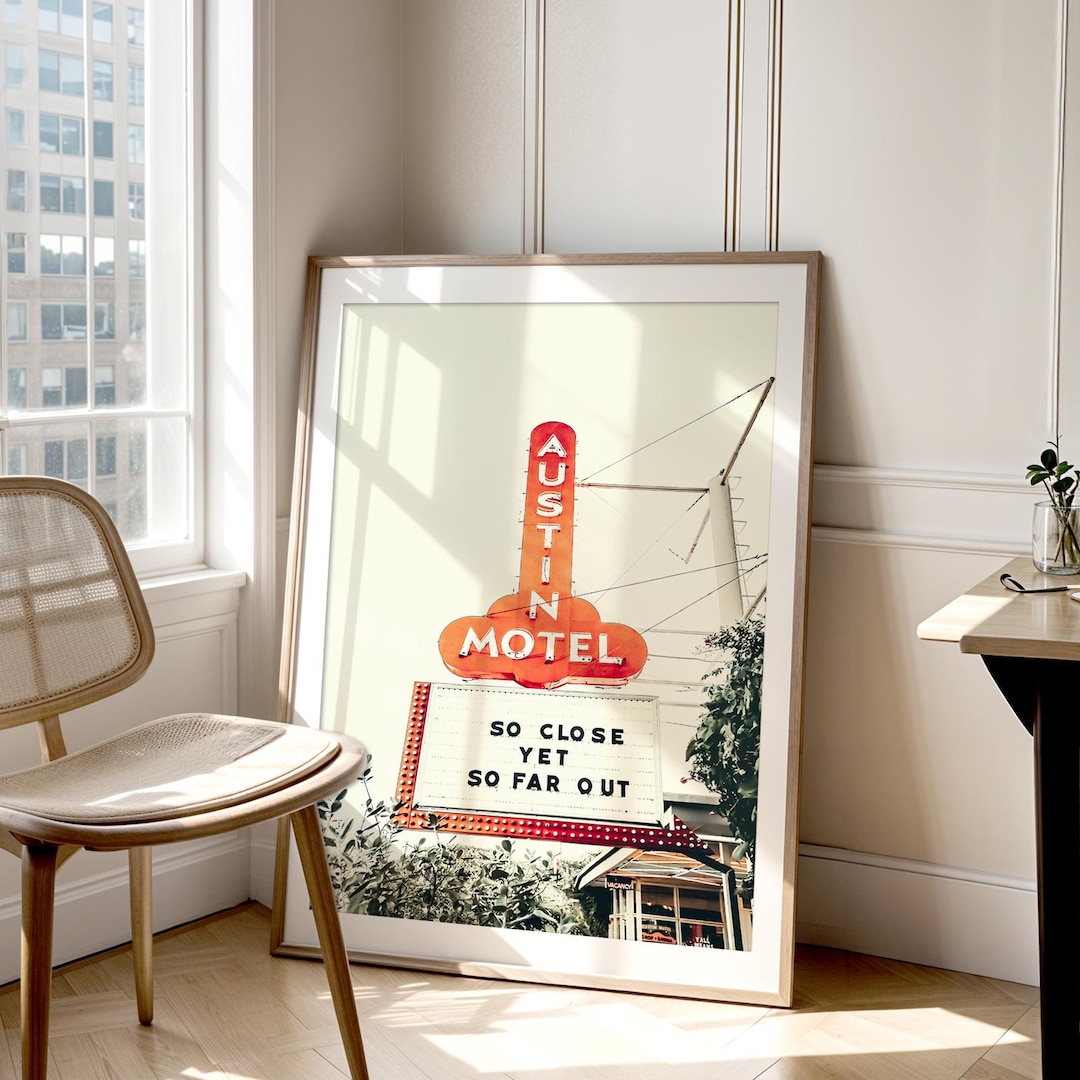 Austin Photography, Austin Texas Print, Austin Motel, Austin ...
