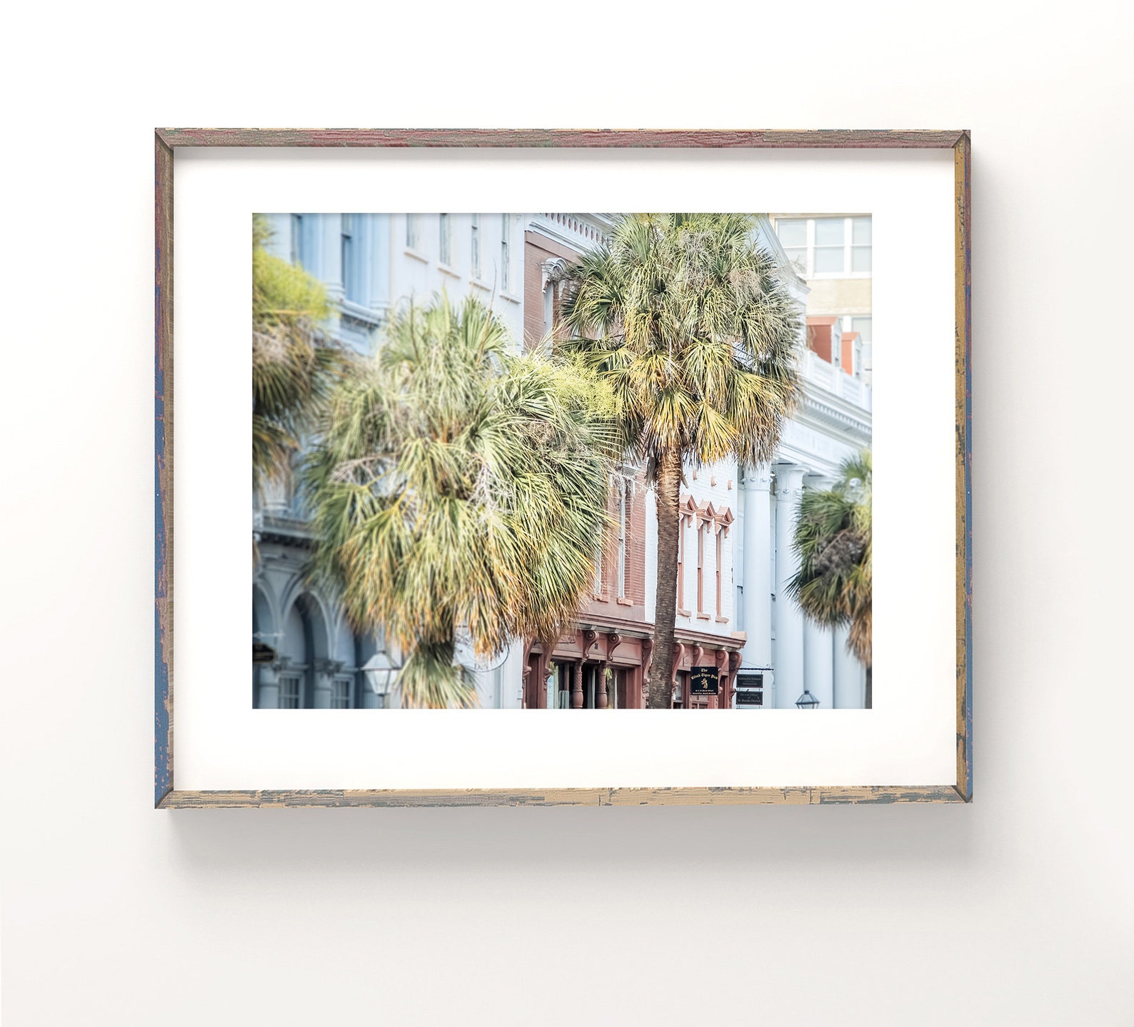 Charleston Art Downtown Charleston Print Unframed Southern - Etsy