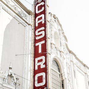 San Francisco Wall Art Photography Unframed the Castro, San Francisco ...