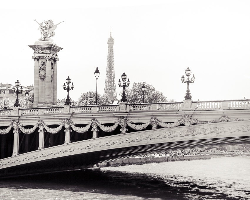 Paris Photography Print Black and White Photography Art | Etsy