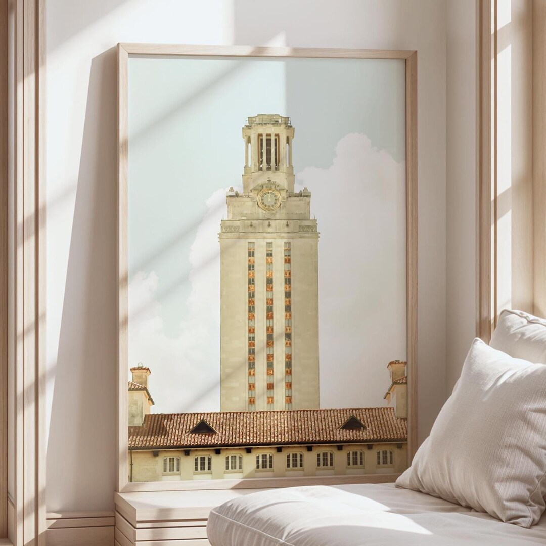 UT Tower Print, University of Texas, Austin Texas Photography ...