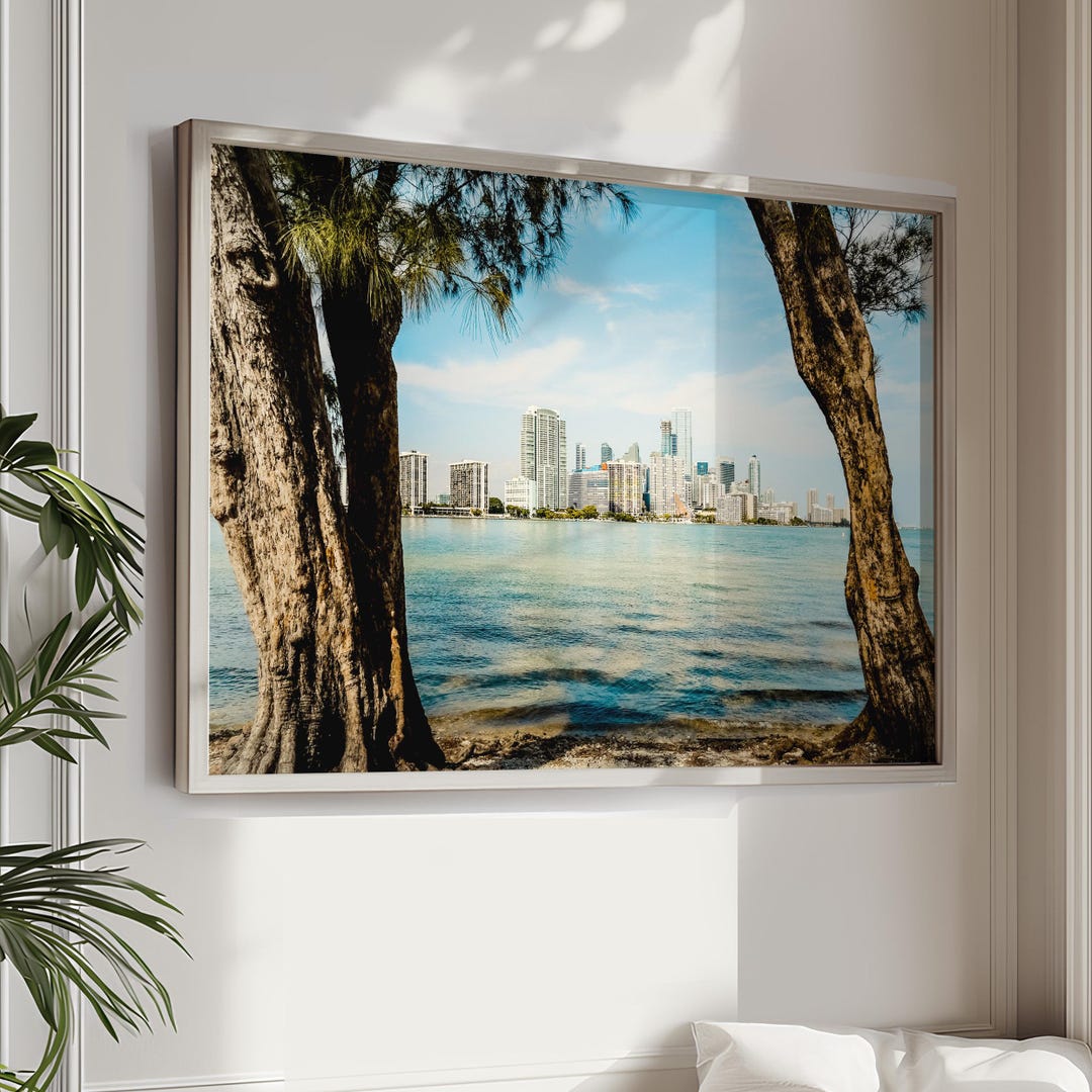 Miami Photography, Miami Skyline, Miami Beach Art, Florida Print, Miami ...