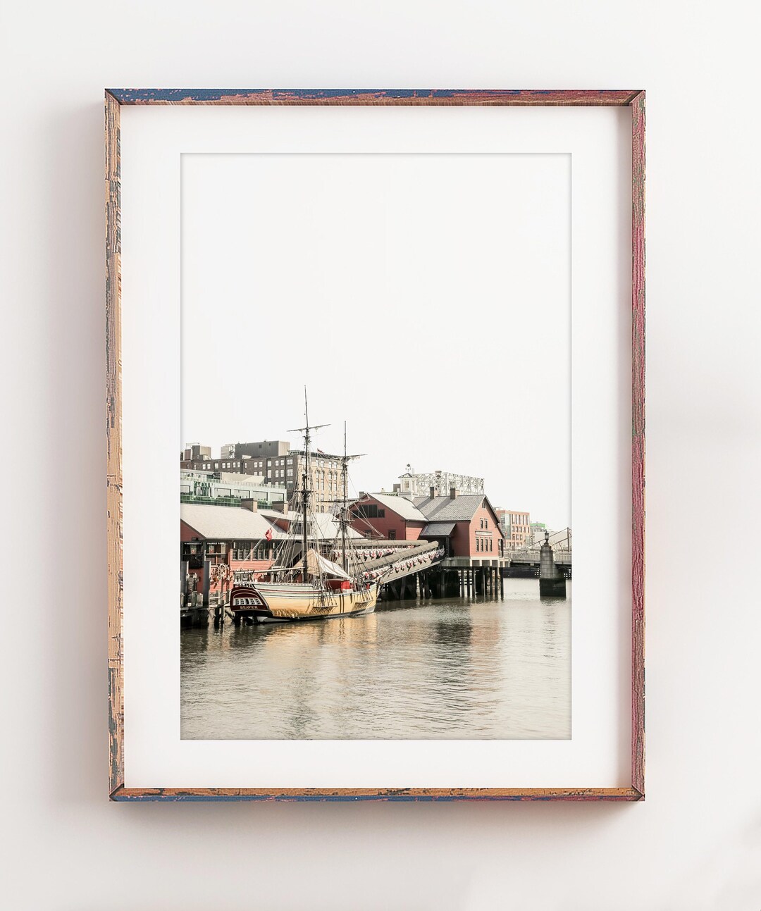 Boston Photography - Unframed | Boston Harbor, Tea Party Ship, Boston ...