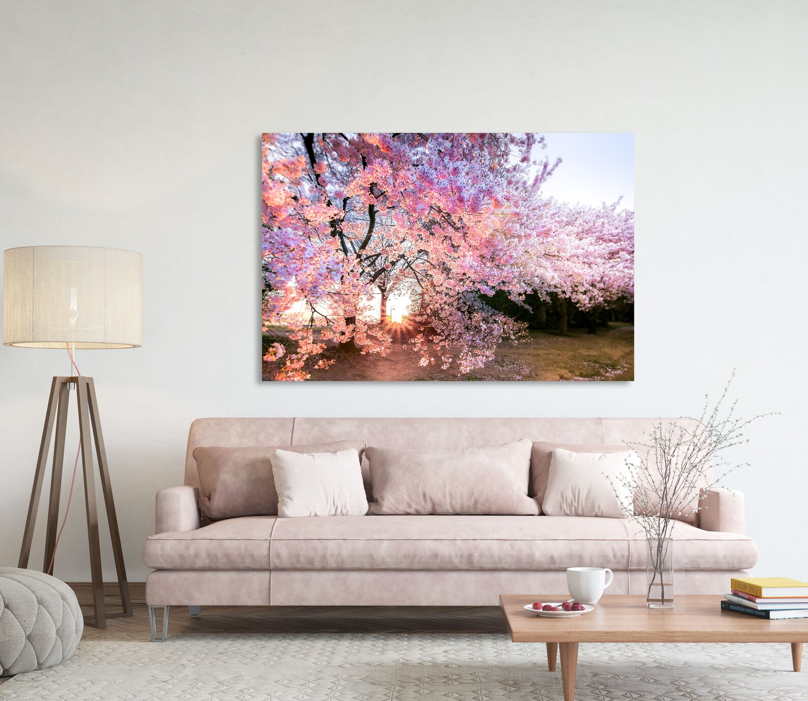 Cherry Tree Art Pink Photography Print Unframed Cherry - Etsy
