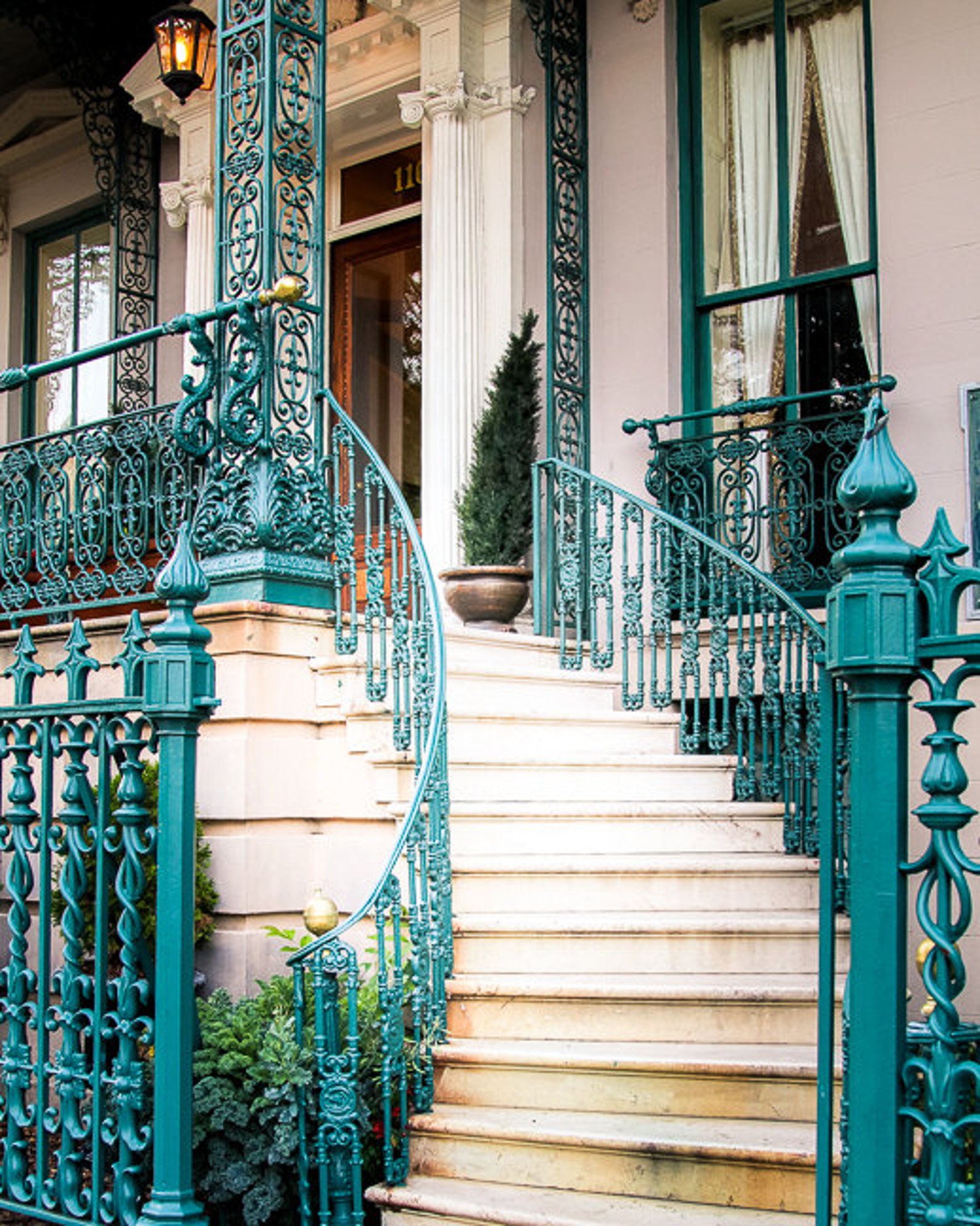 Charleston Wall Art, Print Set of 3 Photography Unframed Teal Wall ...