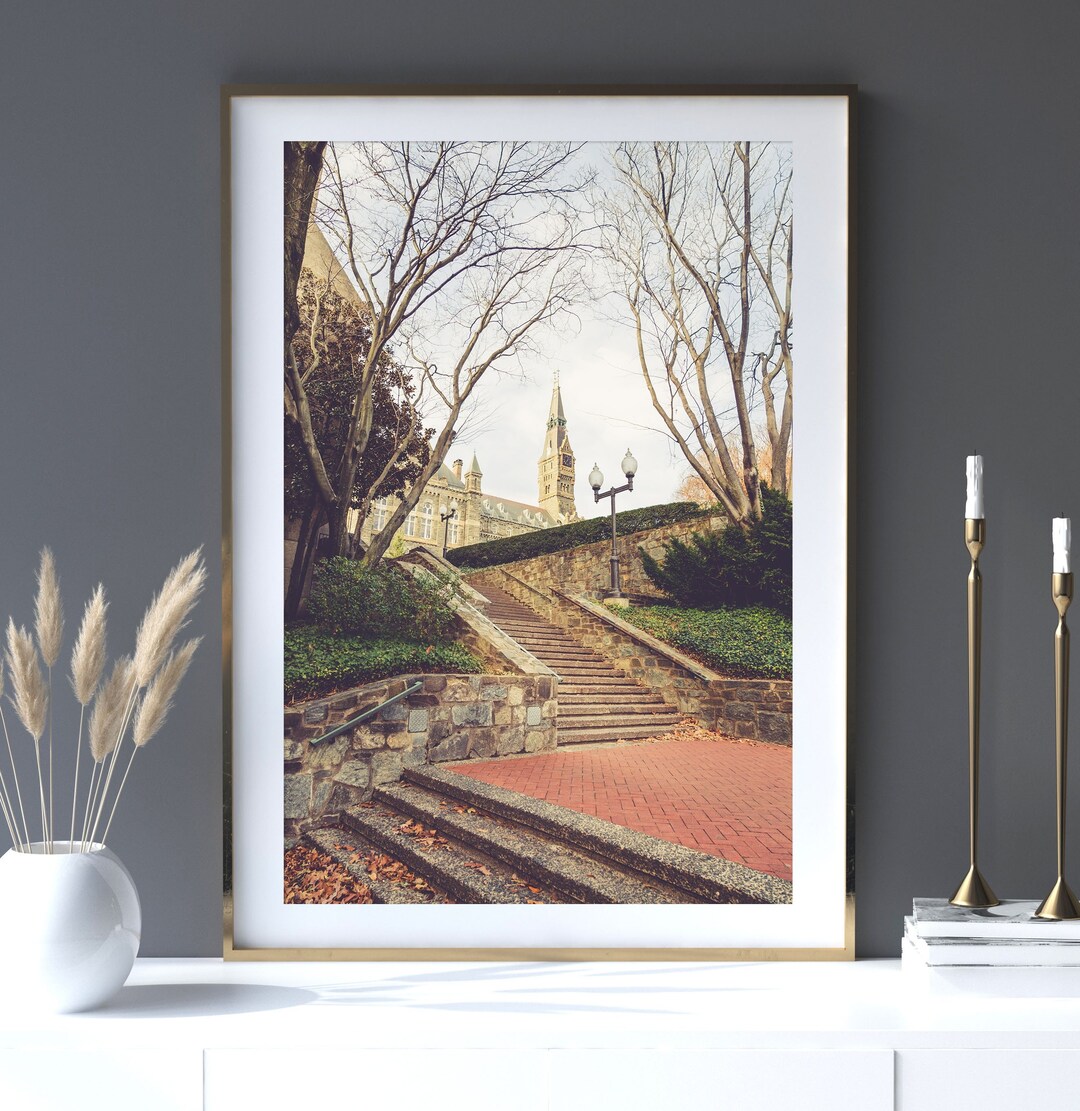 Georgetown Print, Georgetown University Art | Photography - Unframed ...