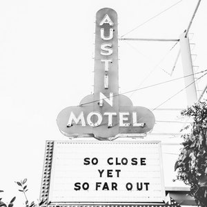 Austin Photography, Austin Texas Print, Austin Motel, Austin ...
