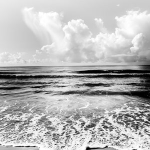 Coastal Wall Art, Print Set of 4 | Black and White Photography ...