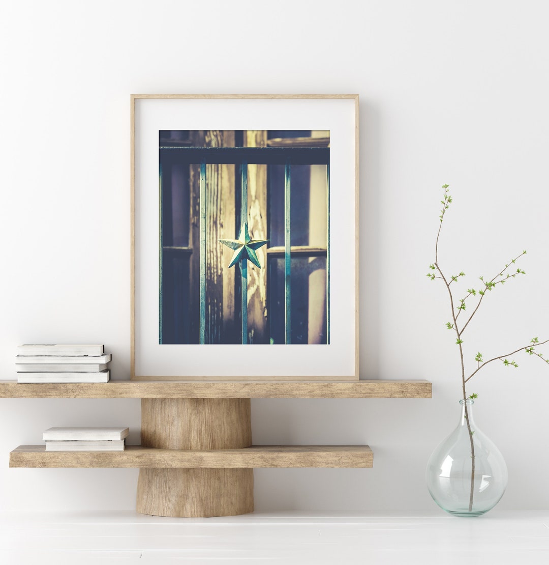 Texas Lone Star Photography Print Unframed, Austin Photography, Lone ...
