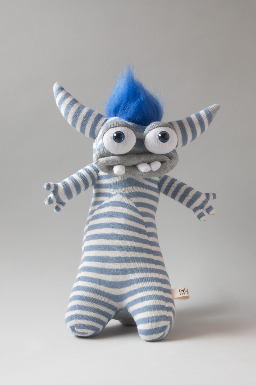 Plushy Friendly Monster, Kawaii Therapy Doll, Kids or Grandkids Gift ...