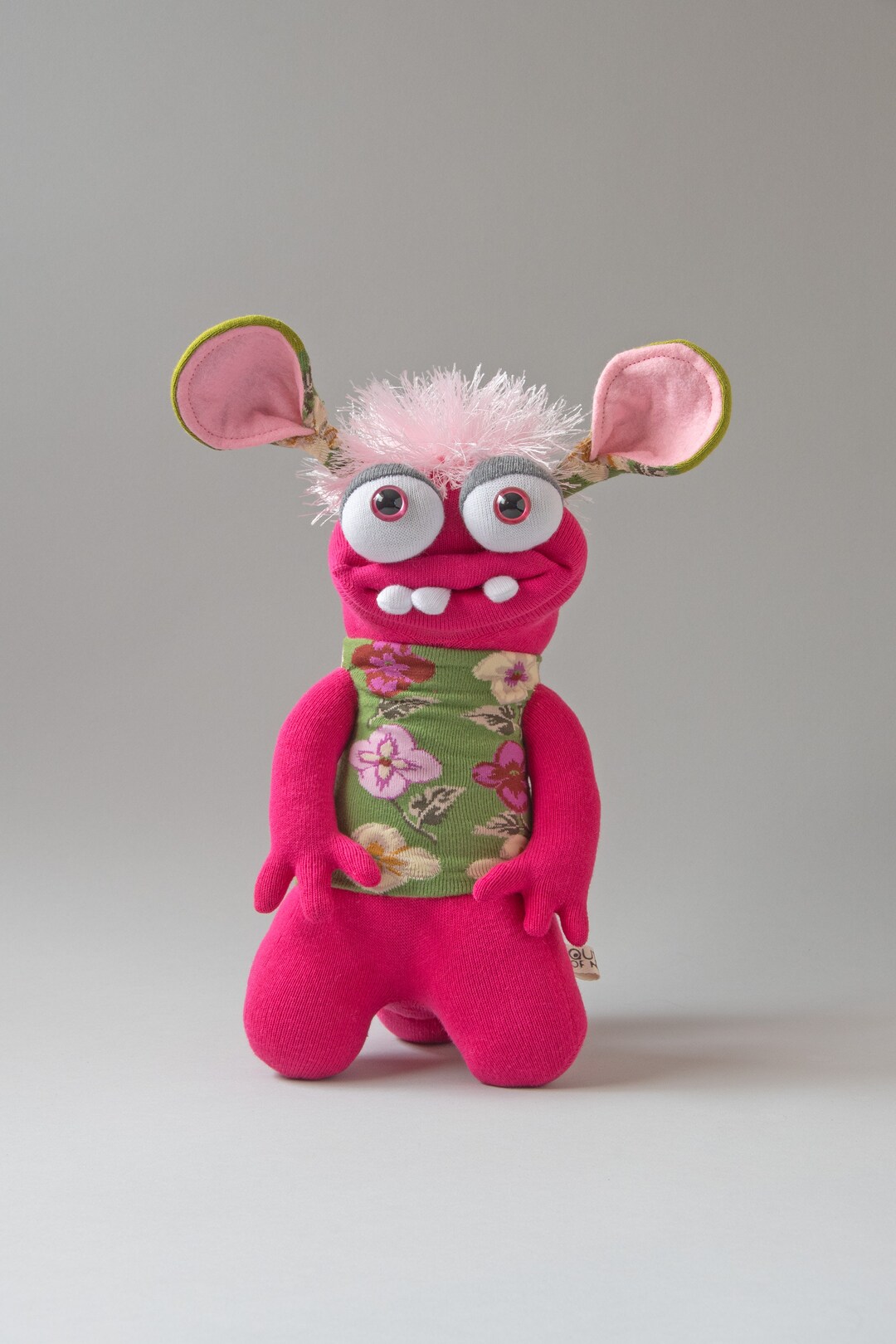 Hot Pink Stuffed Plush, Friendly Monster, Under 40 Dollars, Therapy ...