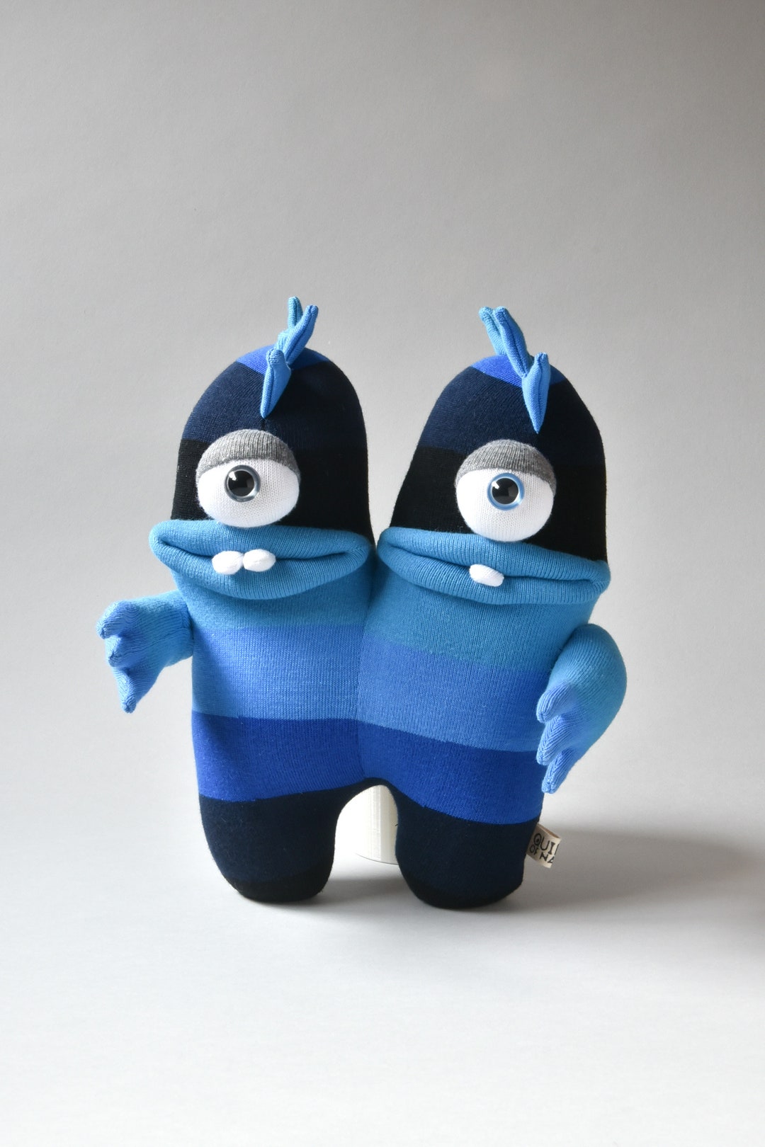 Cute Stuffed Alien Twin Doll, Friendly Plush Cyclops, Plushy Monster ...