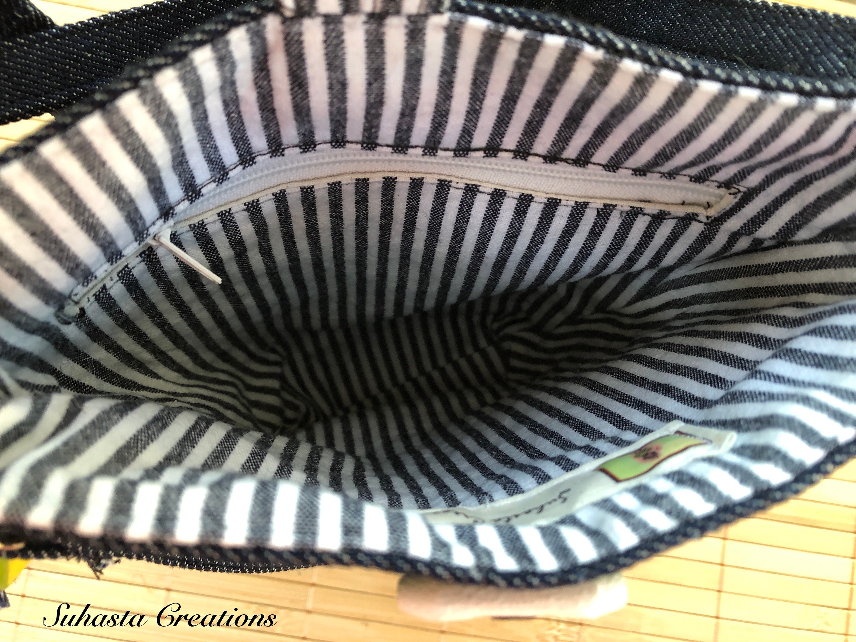 Small Denim Purse Blue Jeans Purse Denim Crossbody Bags for Women Small ...