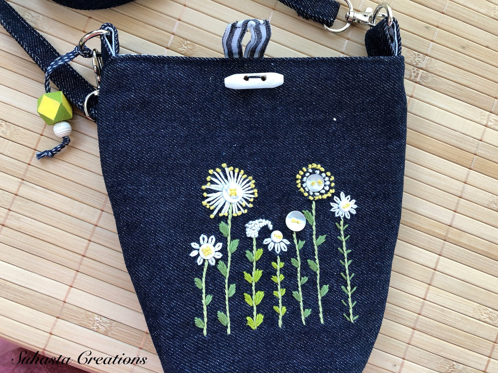 Small Denim Purse Blue Jeans Purse Denim Crossbody Bags for Teens Small ...