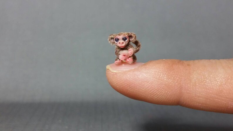 MADE TO ORDER Your Choice of One Micro Animal Giraffe Hippo - Etsy