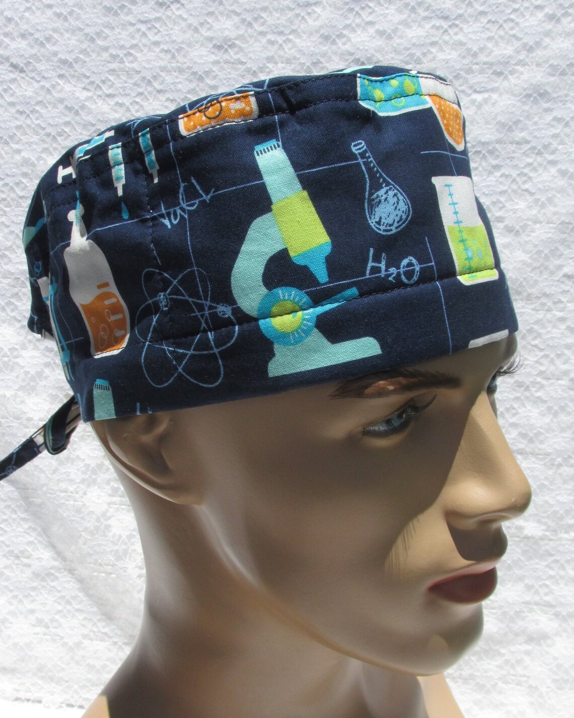 Chemistry Scrub Hat Mens Scrub Hat Nurse Scrub Hat With a - Etsy UK