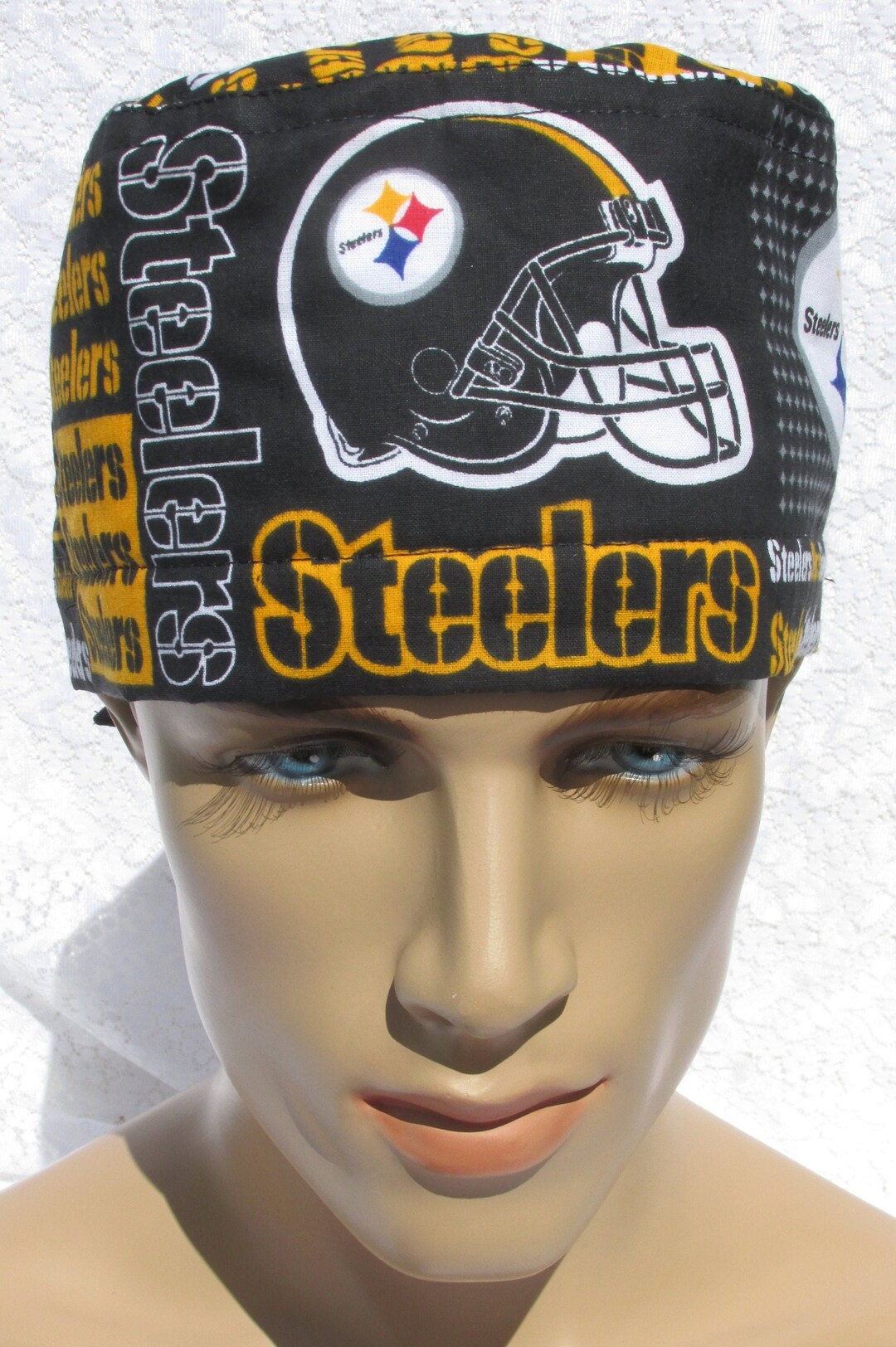 Football Scrub Cap,, Chemo Hair Loss Hat, Chef's Hat With a Cotton ...