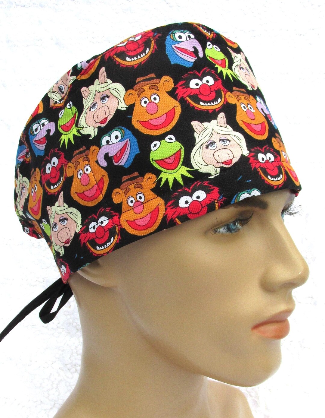 FUN Comic Character Scrub Cap, Chemo Hat, Chef's Hat With a Cotton ...