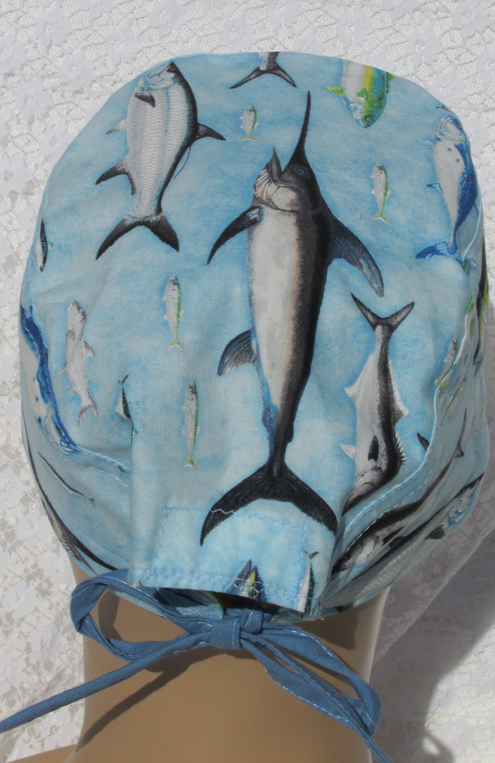Fish scrub hat Sword fish scrub hat mens scrub hat mens - Etsy.de
