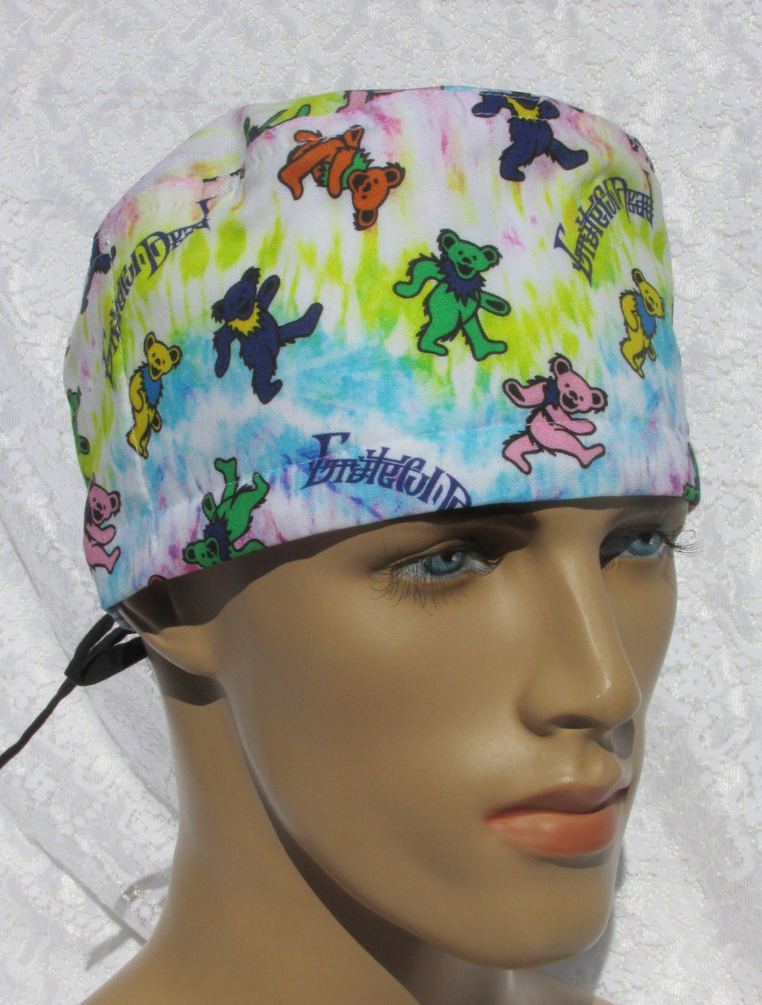 Teddy Bears Scrub Hat Chemo Hat Chef's Hat With a Cotton - Etsy