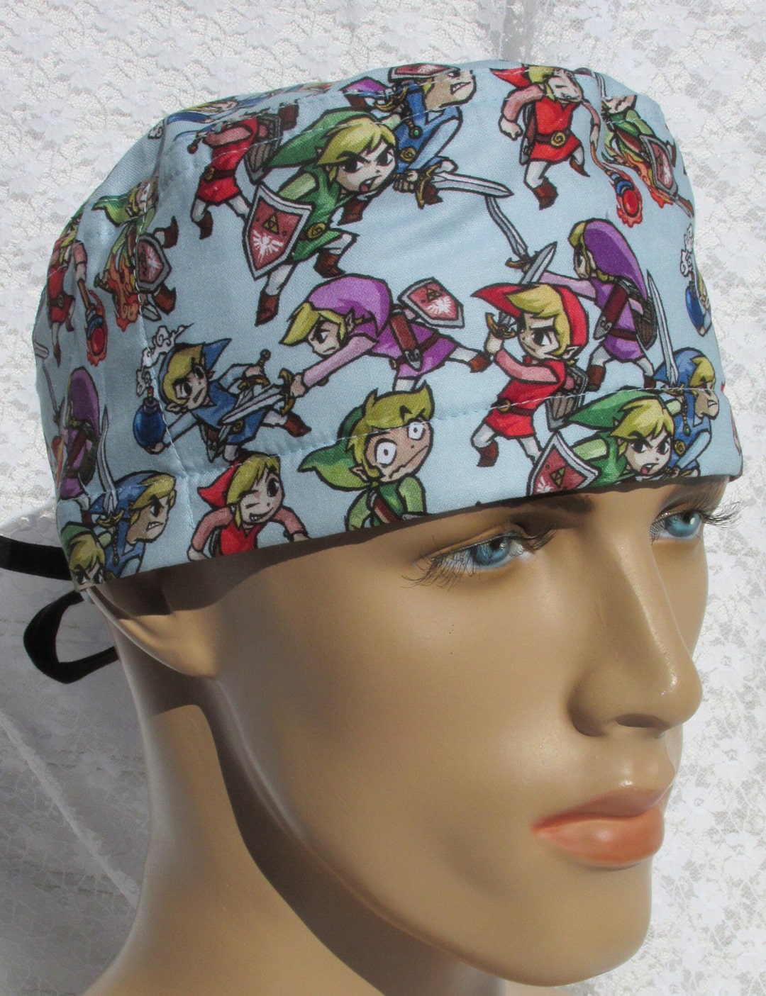 Gamers Scrub Hat Scrub Chemo Hat Men's Scrub Hat Chef - Etsy