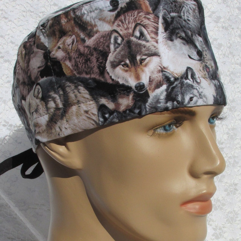 Wolf Head Hat - Etsy
