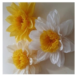 Daffodils Flower Decorations Flower Wall Party Backdrop Wedding ...